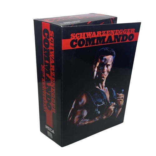 NECA Commando 30th Anniversary Ultimate John Matrix Action Figure (USED ...