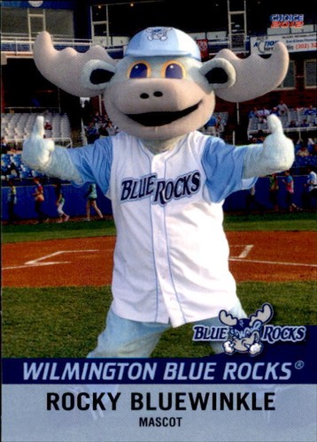 2012 Wilmington Blue Rocks Choice #33 Rocky Bluewinkle MASCOT - NM ...