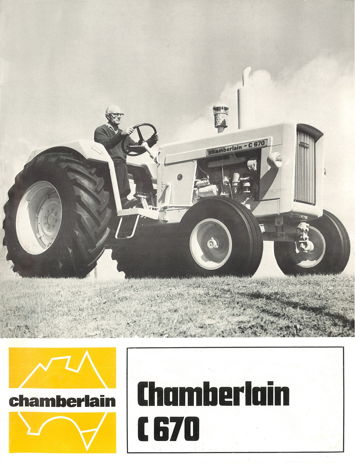 Chamberlain C670 Tractor Sales Brochure 1970s | eBay
