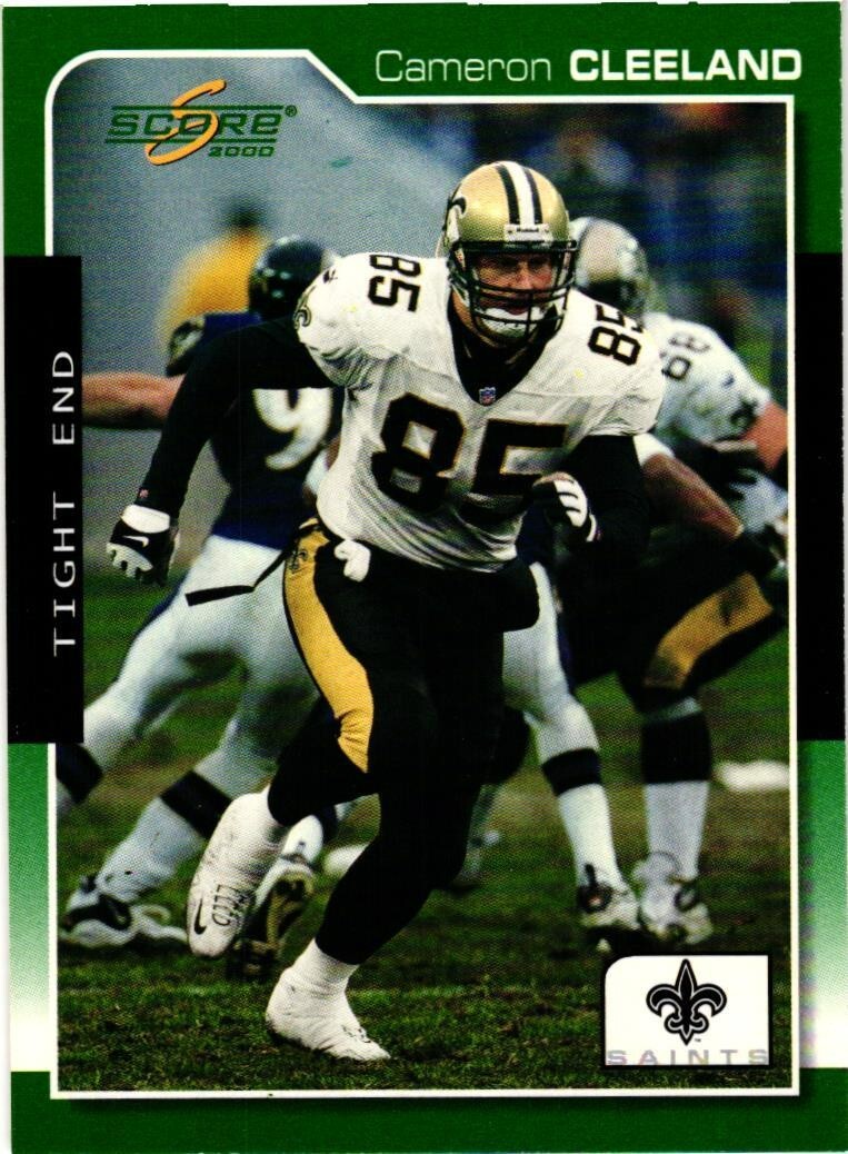 2000 SCORE CAM CAMERON CLEELAND #124 CARD $0.99 VALUE BOX | eBay
