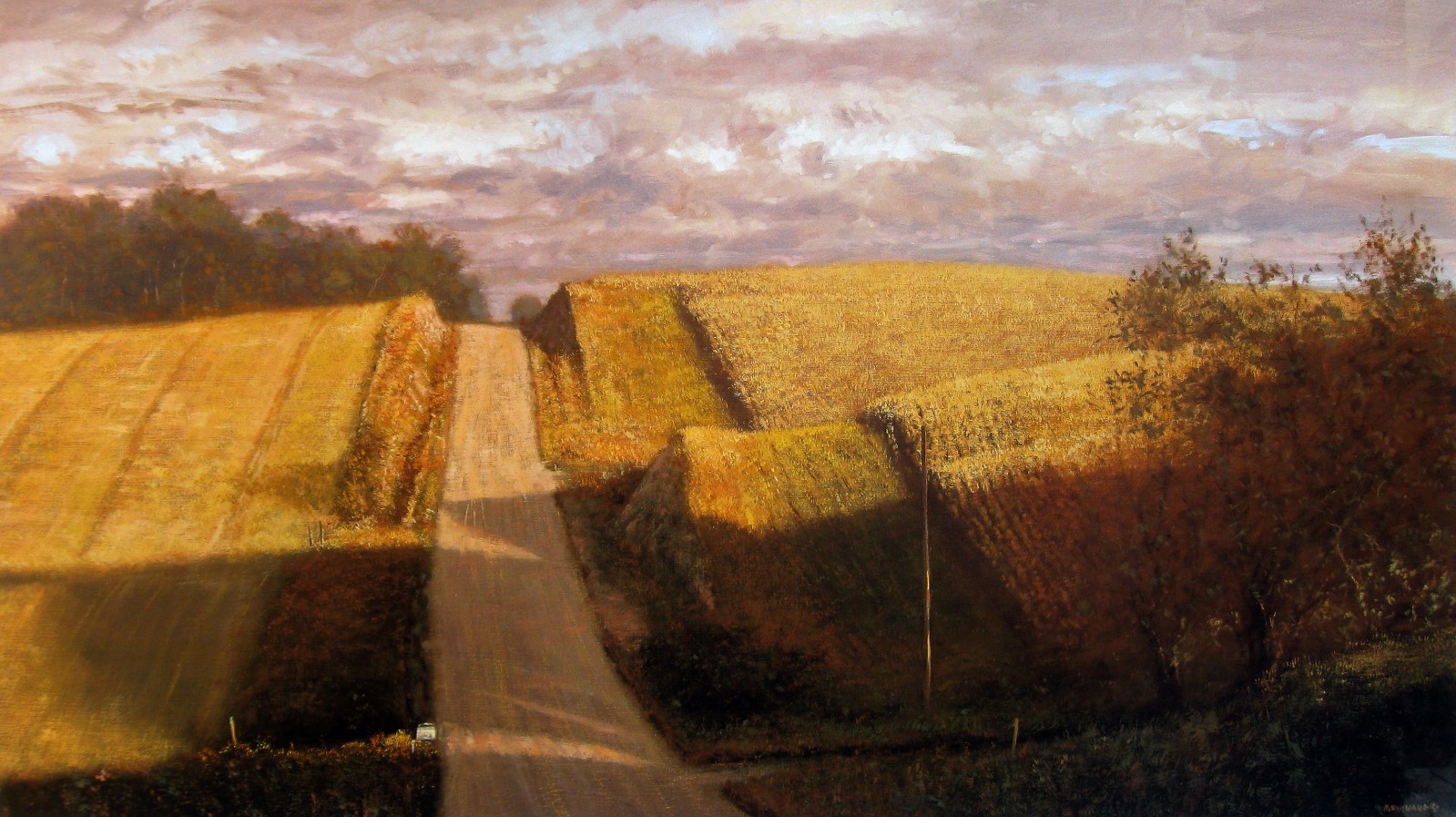 Raymond Knaub, "Back Road", poster, 20"h x 36"w image, 24"h x 39"w | eBay