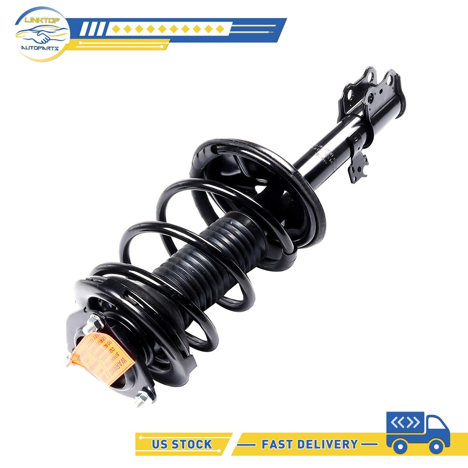 Struts Front & Coil Spring Sway Bar Outer Tie Rods For 2001-2005 Toyota ...