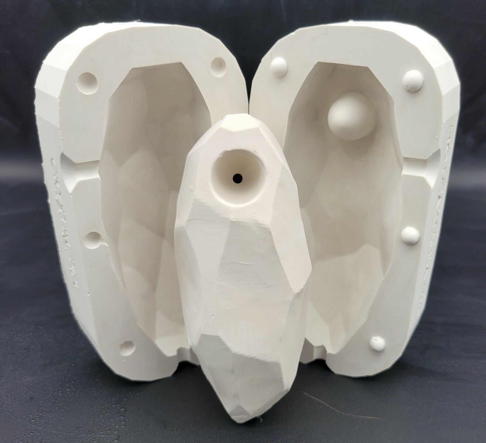 Crystal pipe plaster slip mold ceramic casting | eBay