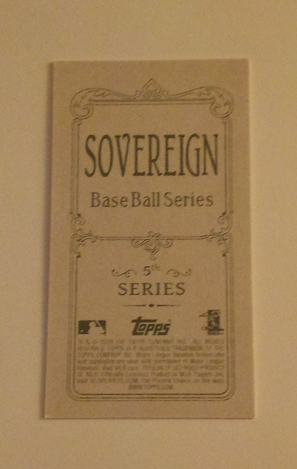 2020 Topps T206 Mini Wave 5 Sovereign Back SP Ronald Acuna Jr. PR=98 ...