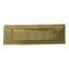 Letter Box Plate Chrome Brass Front Door External Postal Plate Cover ...