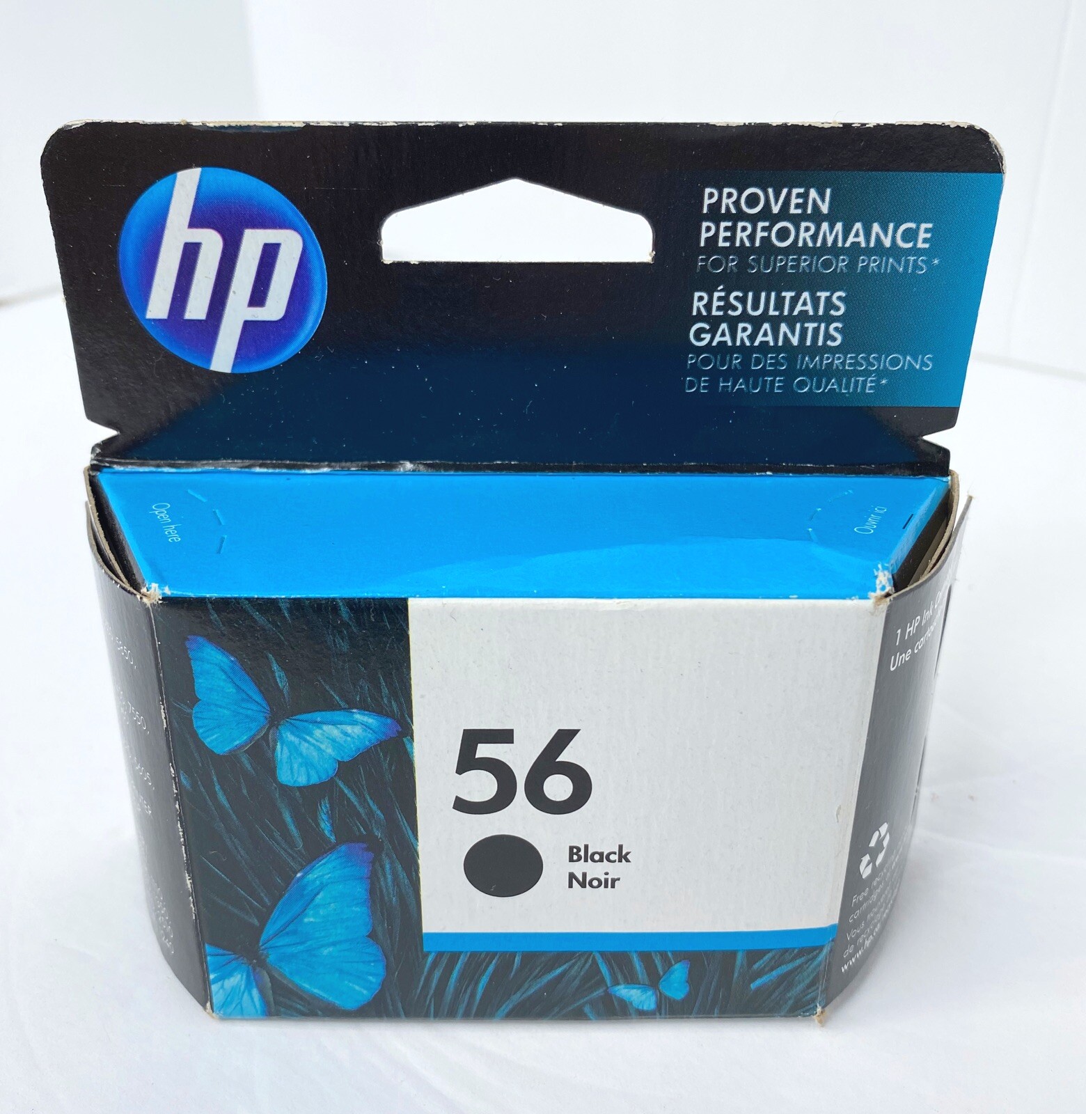 HP 56 (C6656AN#140) Black Ink Cartridge 725184712180 | eBay