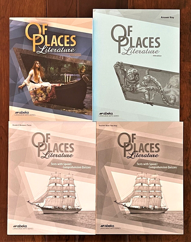 Abeka Literature Of Places TEXT QUIZZES TESTS KEYS Lot Current Ed abeka-literature-of-places-text-quizzes-tests-keys-lot-current-ed
