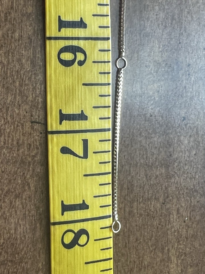 14k Solid Yellow Gold GCJ Italy Necklace With Monolith Pendant. Modern ...