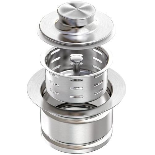 Extended Garbage Disposal Flange Strainer Stopper Deep 304 Stainless ...