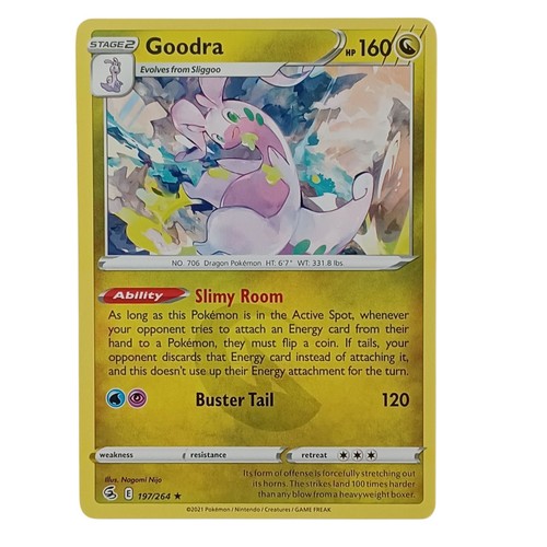 Goodra 197/264 Fusion Strike Rare Pokemon TCG | eBay