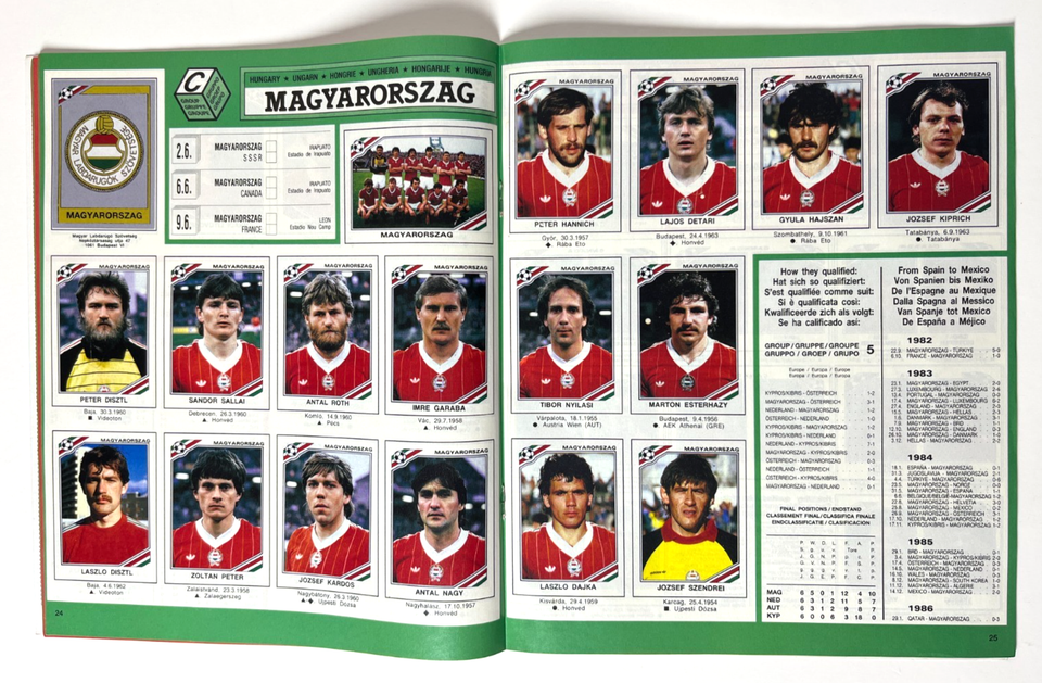 ALBUM FIFA World Cup MEXICO 1986 PANINI Complete Magazine Reprint DIEGO ...