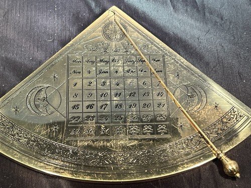 BRASS GUNTER’S QUADRANT MODEL FROM GREAT INSTRUMENTS OF DISCOVERY 1987 ...