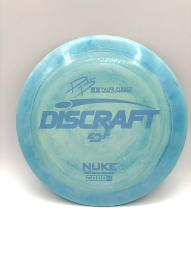 Discraft Disc Golf Paige Pierce Nuke Distance Driver Blue | eBay