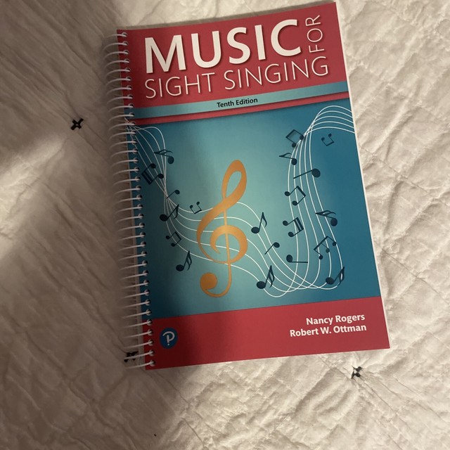 Music for Sight Singing by Robert Ottman and Nancy Rogers (2018, Spiral ...