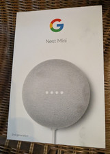 Google Nest Mini (2nd Generation) Smart Speaker - Chalk for sale online ...