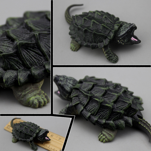 1/6 Scale Snapping Turtle Animal Model Fit 12'' Figure Scene ...
