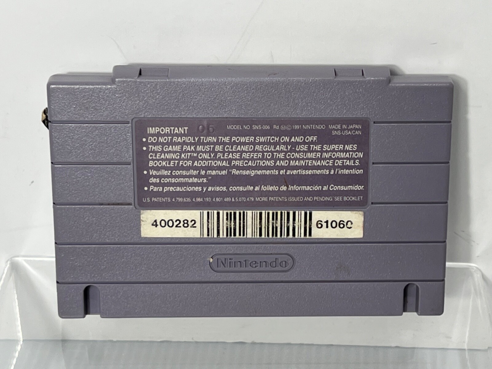 SNES - Super Star Wars Super Nintendo Entertainment System Authentic ...