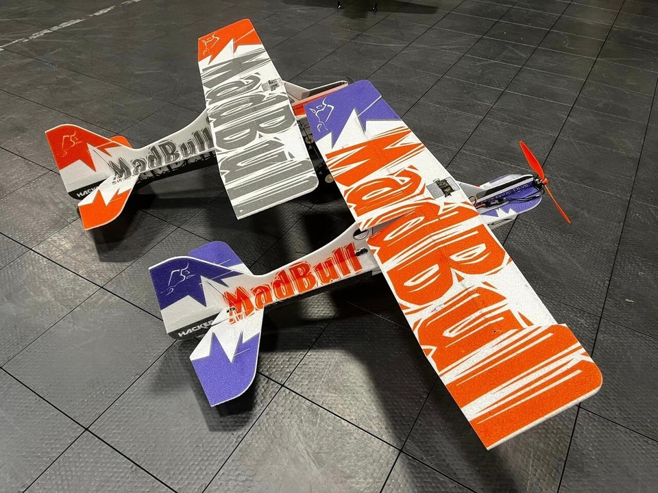 Hacker Models EPP Indoor 36" MadBull Airplane Model - Blue | eBay