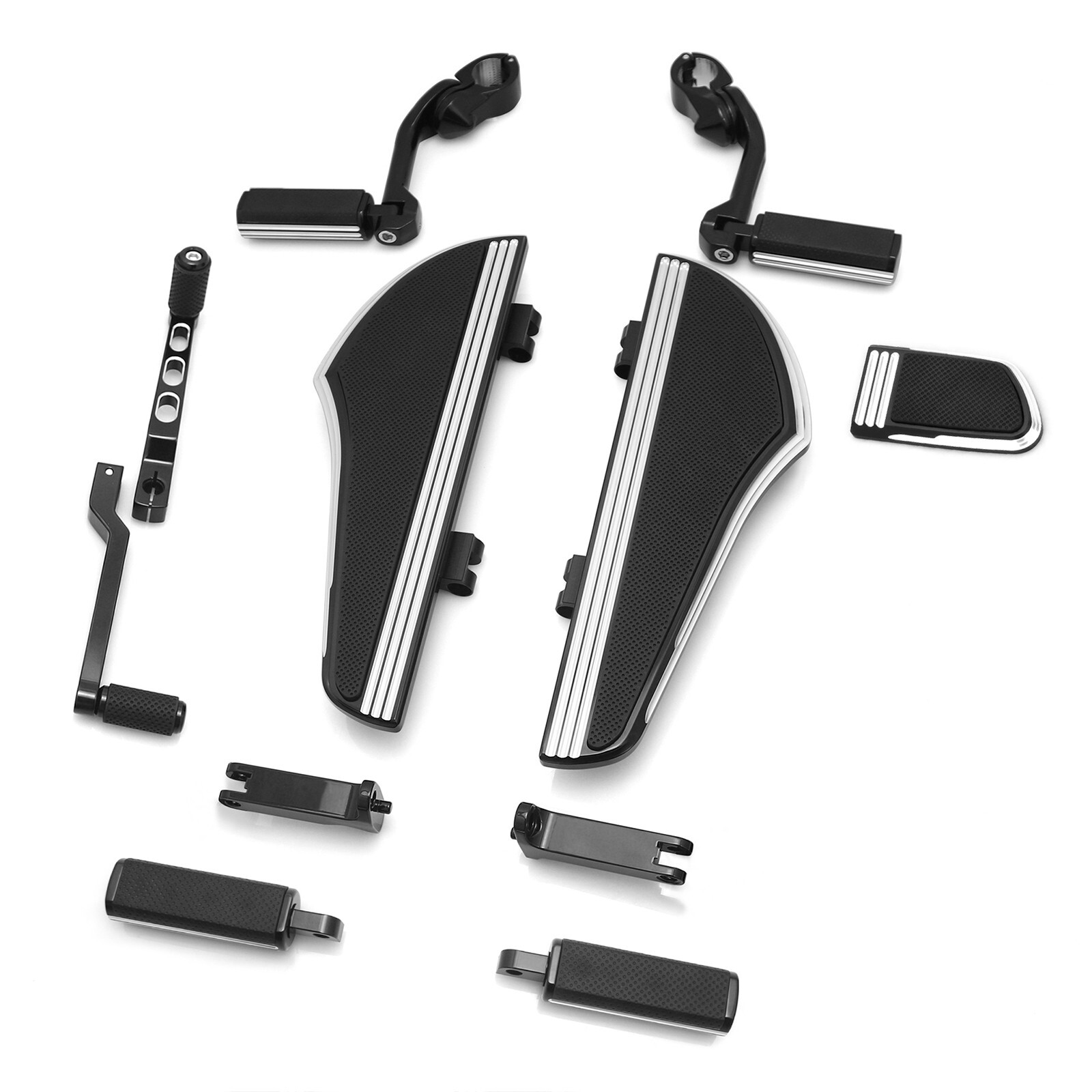 Street Road Glide floorboards for Harley softail bagger Defiance ...