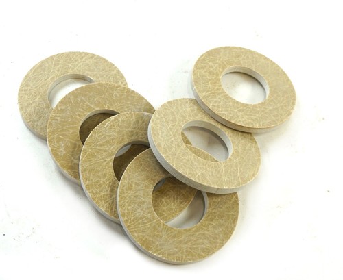 Lot of 25 Furnace Flat Washers Fiberglass 1-1/2" ID x 3.248" OD x 1/4 ...