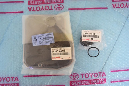 GENUINE TOYOTA LEXUS TRANSMISSION OIL FILTER STRAINER & O RING ...