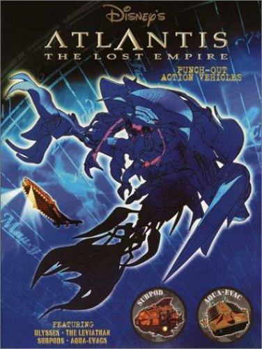 Punch-Out Action Vehicles : Atlantis by RH Disney Staff (2001, Trade ...