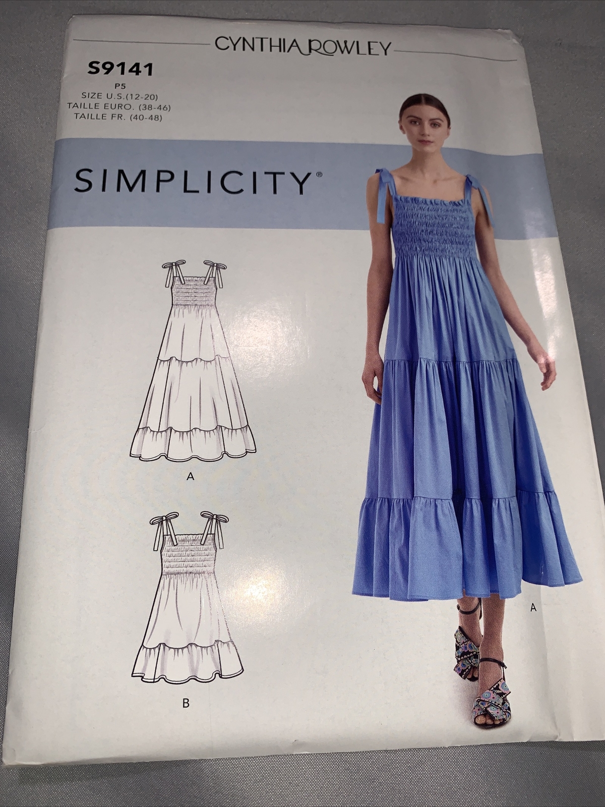 Misses Dress Simplicity Pattern Cynthia Rowley R10600 Size 12-20 Uncut ...