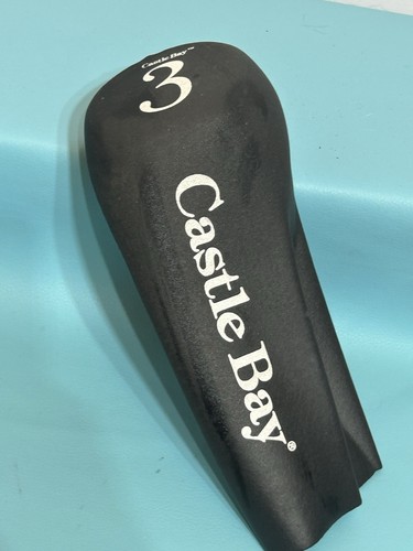 CASTLE BAY Golf Club Head Cover #3 Wood Headcover Rubber/Water Proof ...