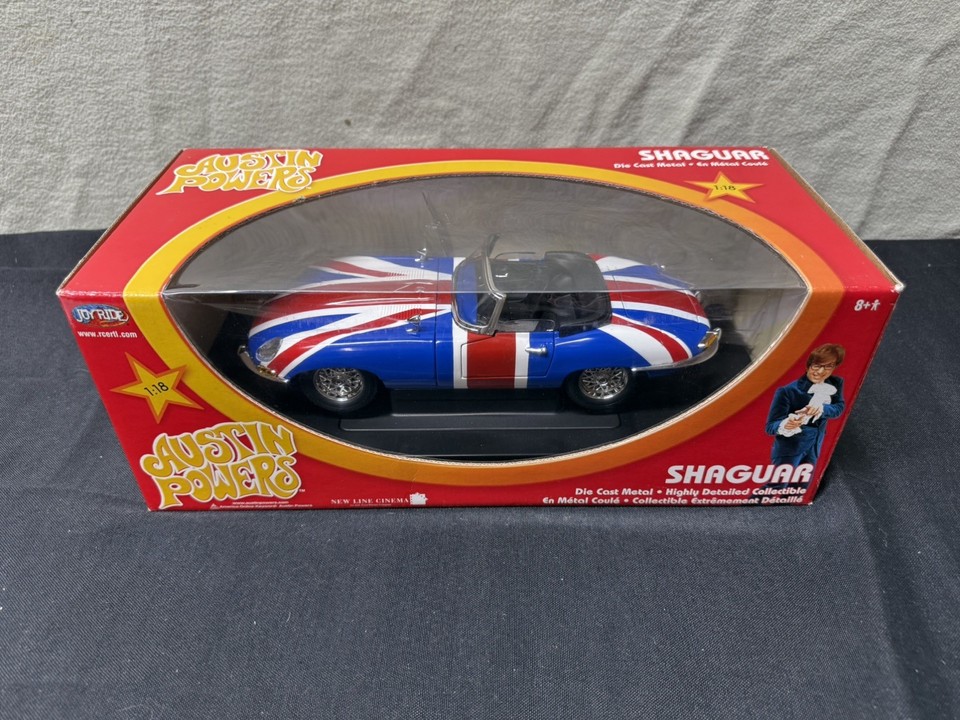 Joy Ride Austin Powers Shaguar 1967 Jaguar 1:18 Die-Cast Model - New in ...