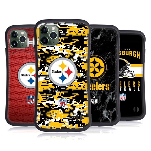OFFICIAL NFL PITTSBURGH STEELERS GRAPHICS HYBRID CASE FOR APPLE iPHONES ...