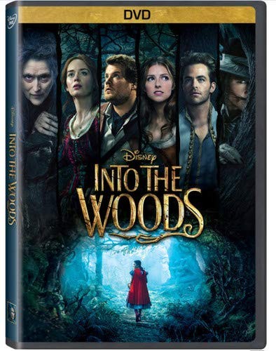 Into The Woods (DVD) Meryl Streep Emily Blunt James Corden Anna ...
