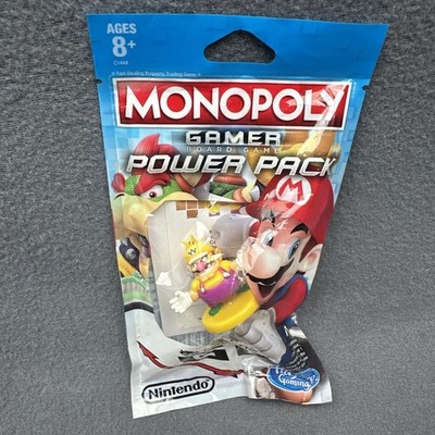 WARIO Monopoly Gamer Power Pack Game Token & Card NINTENDO Sealed ...