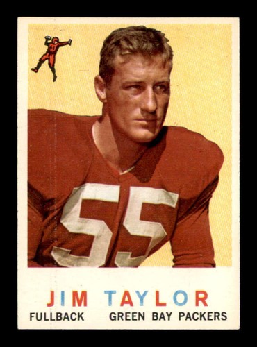 1959 Topps #155 Jim Taylor UER RC NM X2954325 | eBay