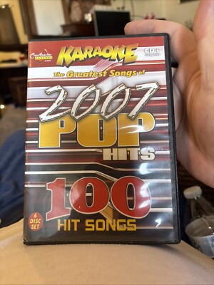 CHARTBUSTER KARAOKE 6 CD+G POP HITS 2007 VOL-ESP 491 100 SONGS WITH ...