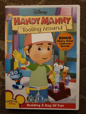 DISNEYS HANDY MANNY TOOLING AROUND DVD 5 EPISODES KIDS DISNEY | eBay UK