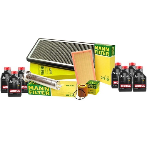 Motul + OEM Engine Oil Change Kit (5W30) (7 Liter) (Specific LL-01 FE ...