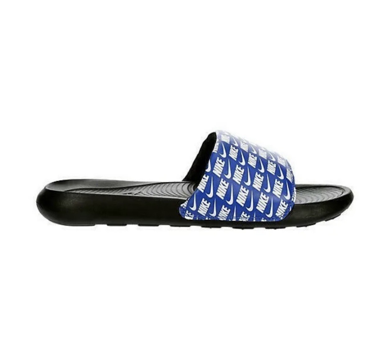 Nike Slippers Mens Size 14 Blue Victori One Slide Print Sandals | eBay