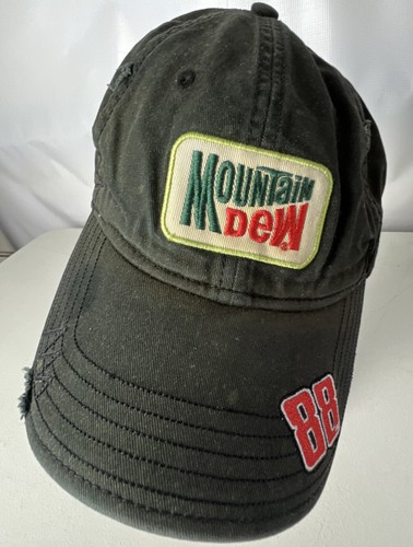 Mountain Dew Dale Jr #88 Hat Nascar Cap Embroidered Trucker Hendricks ...