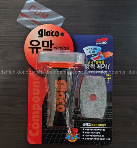 SOFT99 100ml Glaco Glass Cleaner Compound Water Oil Film Remover | eBay