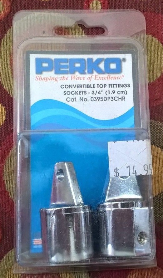 Perko Convertible Top Fittings Sockets - 3/4" (1.9 cm) Cat. No ...