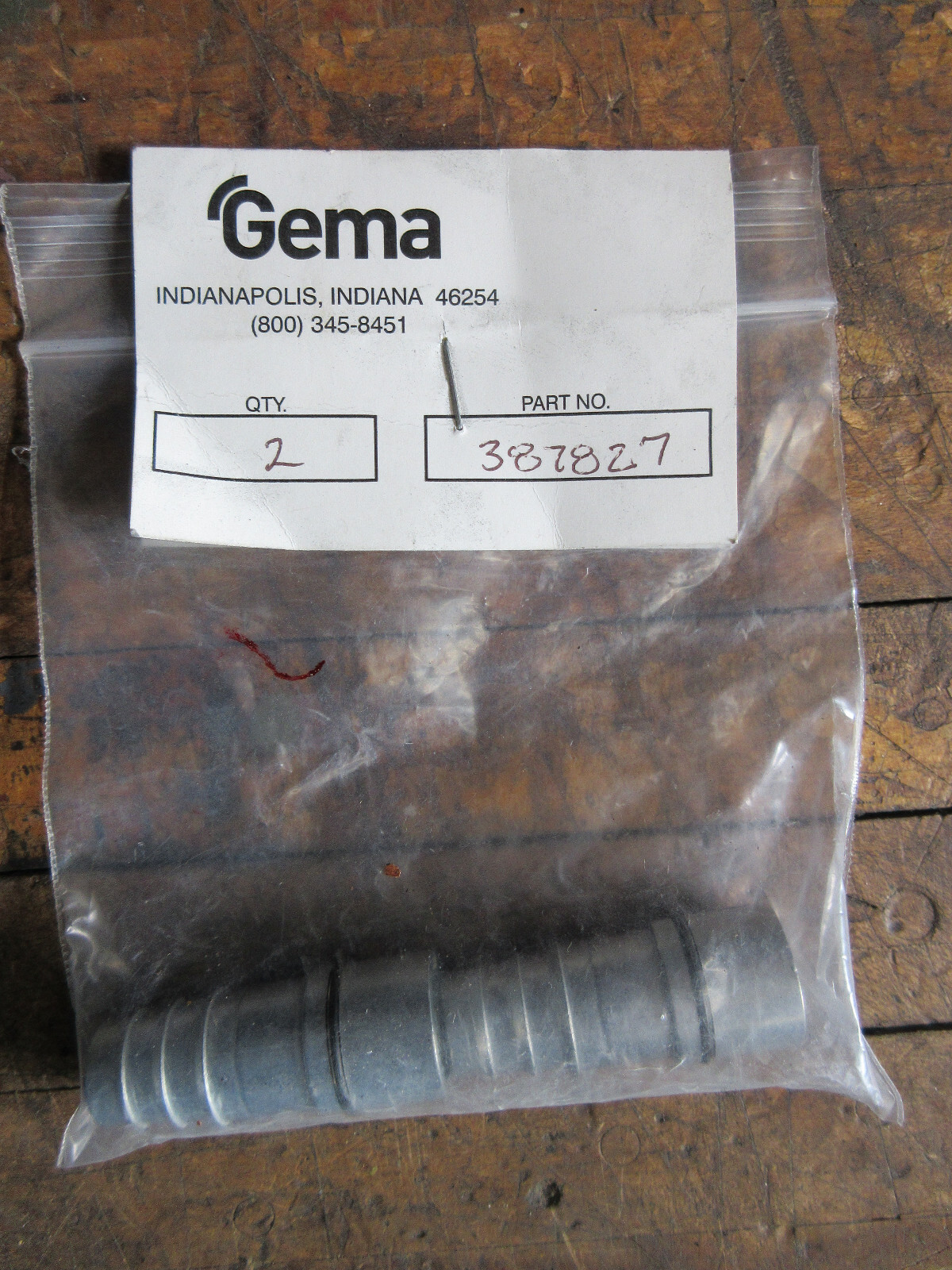 ITW GEMA 387827 HOSE BARB (2 PIECES) | eBay