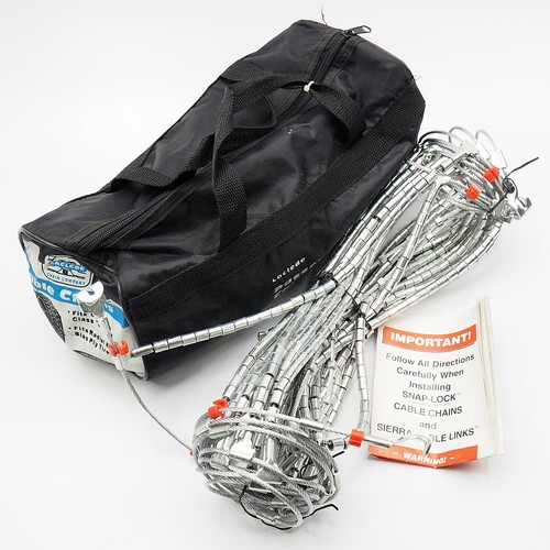 Laclede Chain Company 1042 Tire Snow Chains Fits SAE Class S (Set of 2 ...