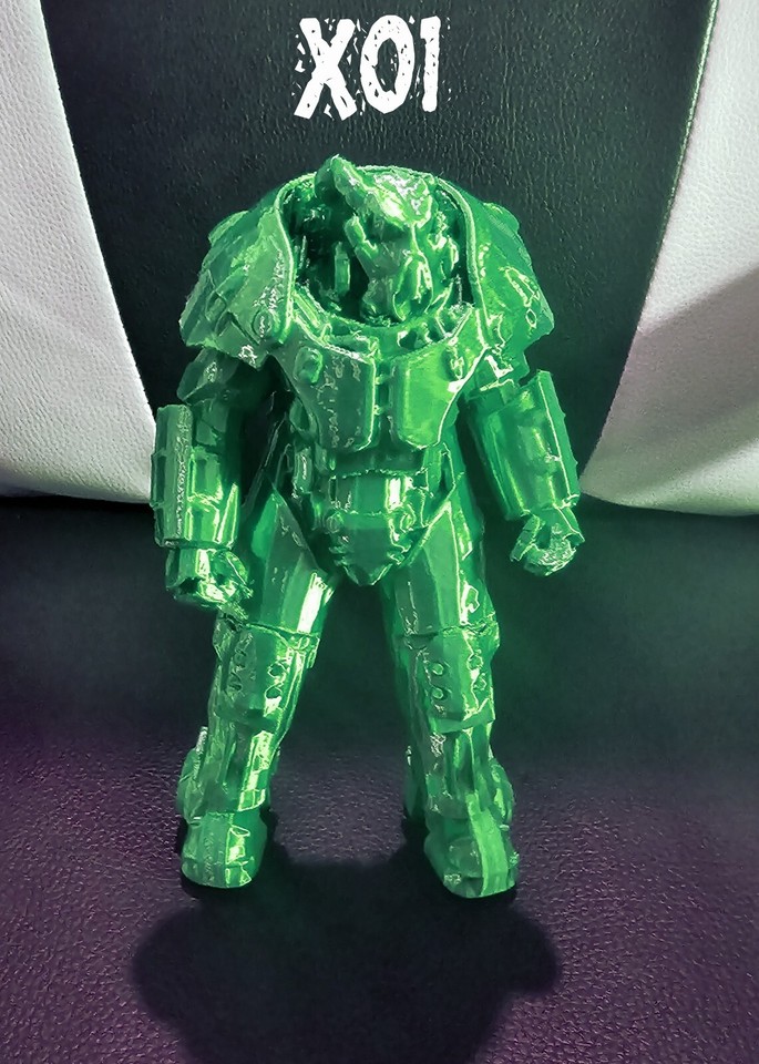 F@ll Out☢️ X01 Power Armor Statue 3D Print Cybercore Robot Figurine Toy ...