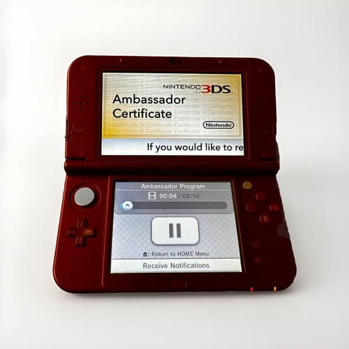 New Nintendo 3DS XL Red Console US Model | eBay