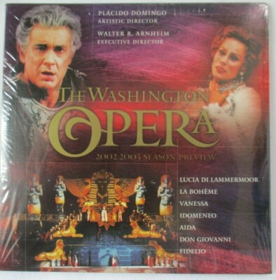 THE WASHINGTON OPERA 2002-2003 SEASON PREVIEW PROMO CD - BRAND NEW | eBay