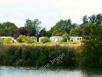 Photo 6x4 River Thames and Bablock Hythe Caravan Park West End/SP4204 ...