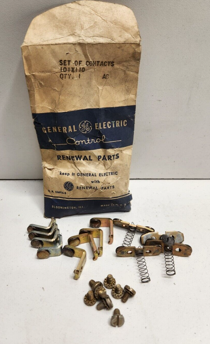 NEW OLD STOCK! GE GENERAL ELECTRIC 4-POLE CONTACT KIT 101X110 | eBay