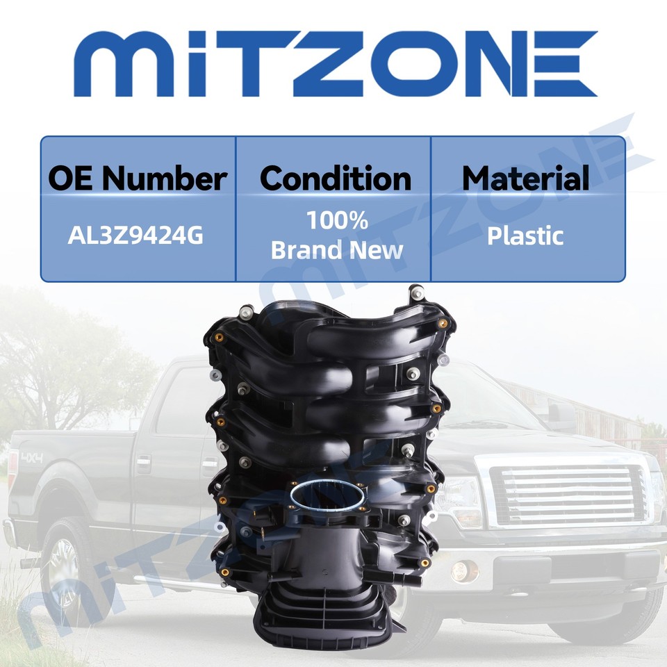 Mitzone Intake Manifold for Ford 11-16 F-250/F-350 Super Duty 10-14 F ...