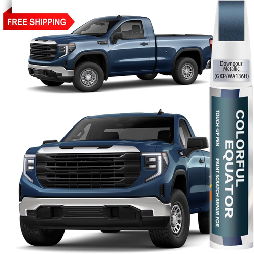 Downpour Metallic(GXP/WA136H) Touch Up Paint for GMC,Premium Car ...