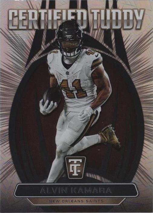 2024 Panini Totally Certified - Certified Tuddy Alvin Kamara #25 for ...